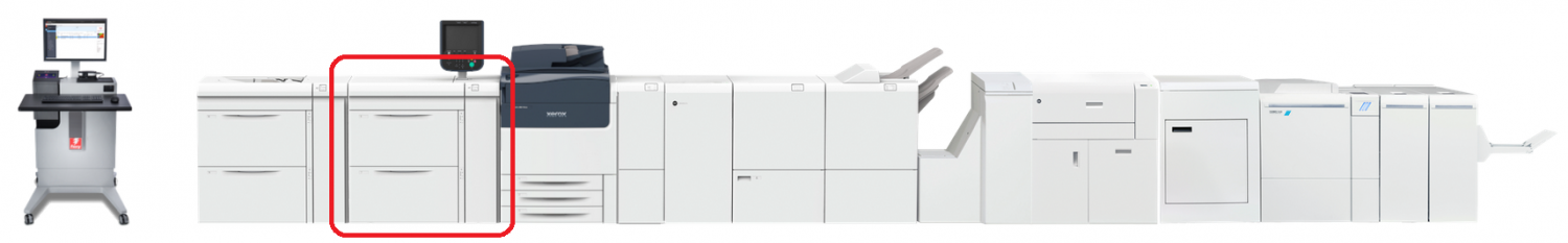 Подающий модуль Xerox 2-tray OHCF (Oversize High Ca-pacity Feeder) (арт ...