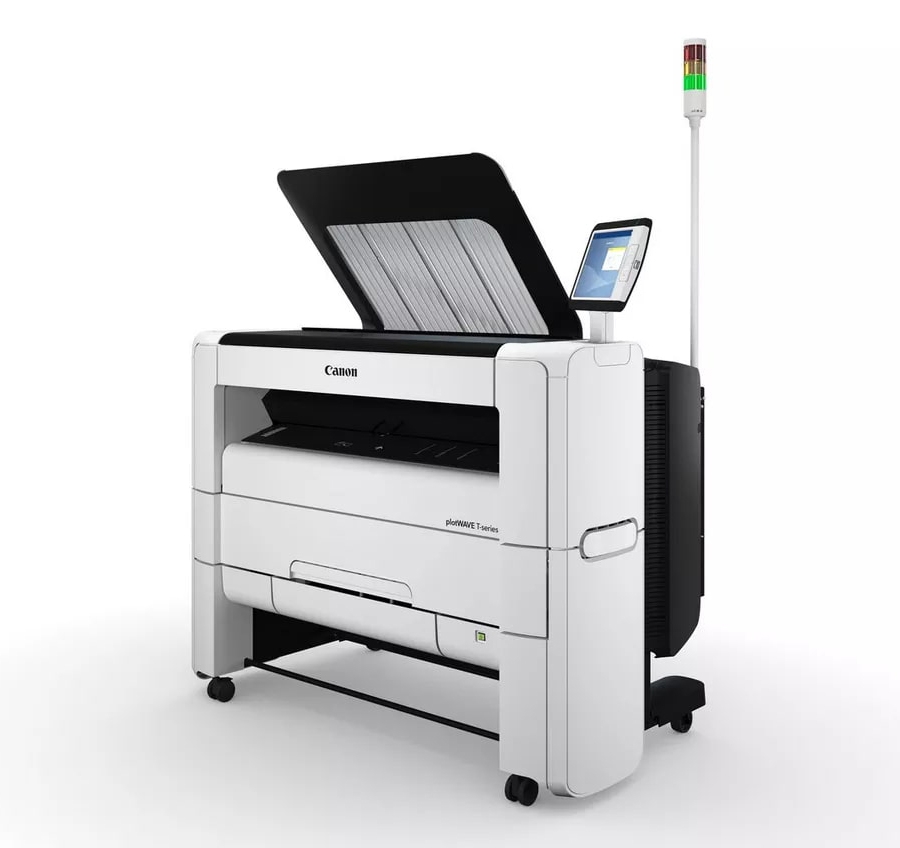 Лазерный широкоформатный принтер Canon plotWAVE T30 P1R CO с одним ...